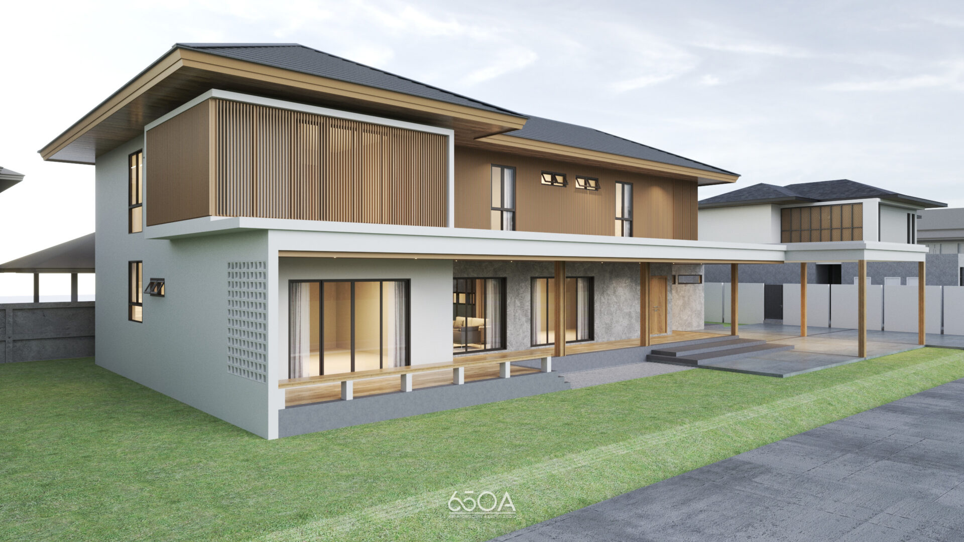 2- Storey Residential House - 650 Architect Co.,Ltd